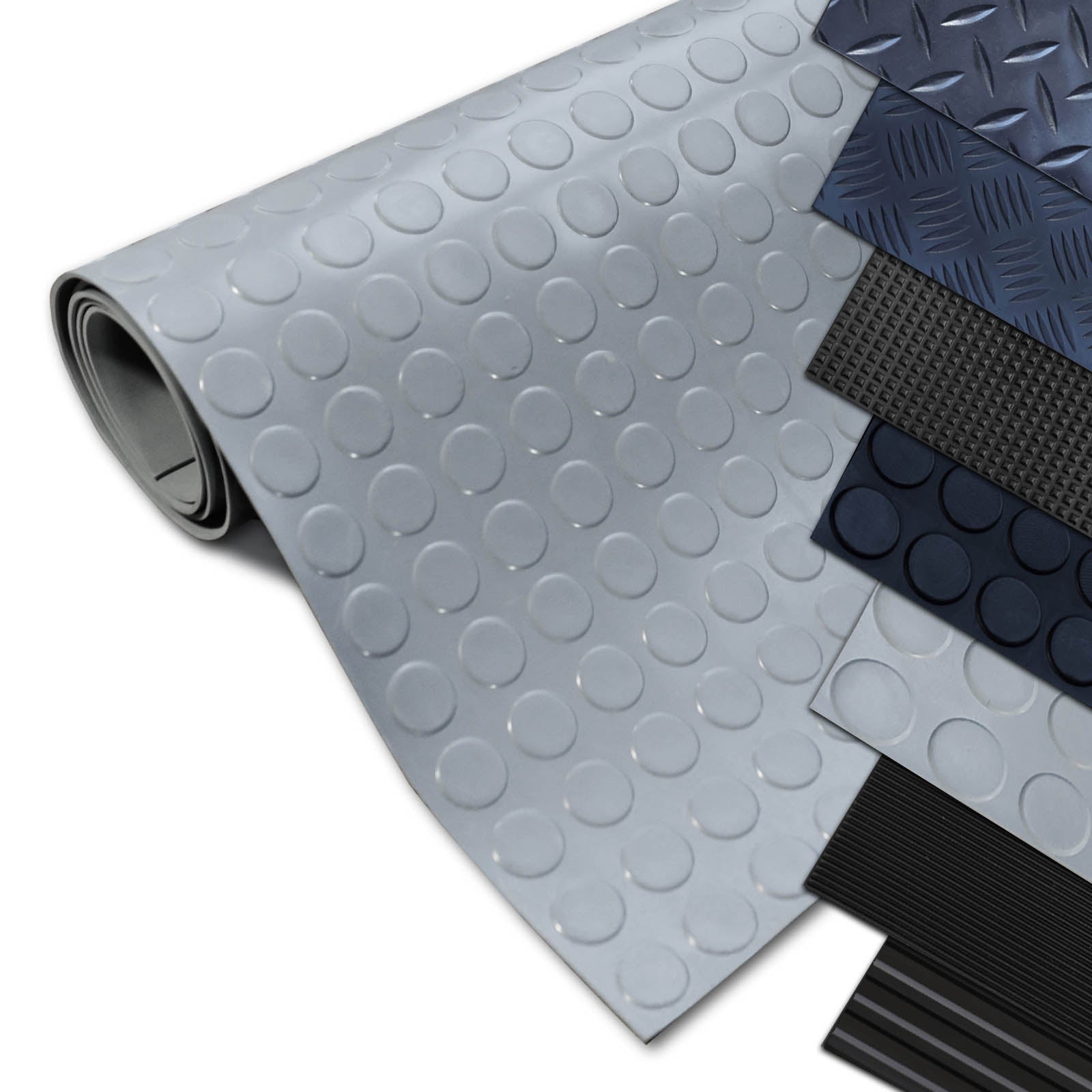 Gummimatten Boden - Meterware nach Maß — Mattenlager