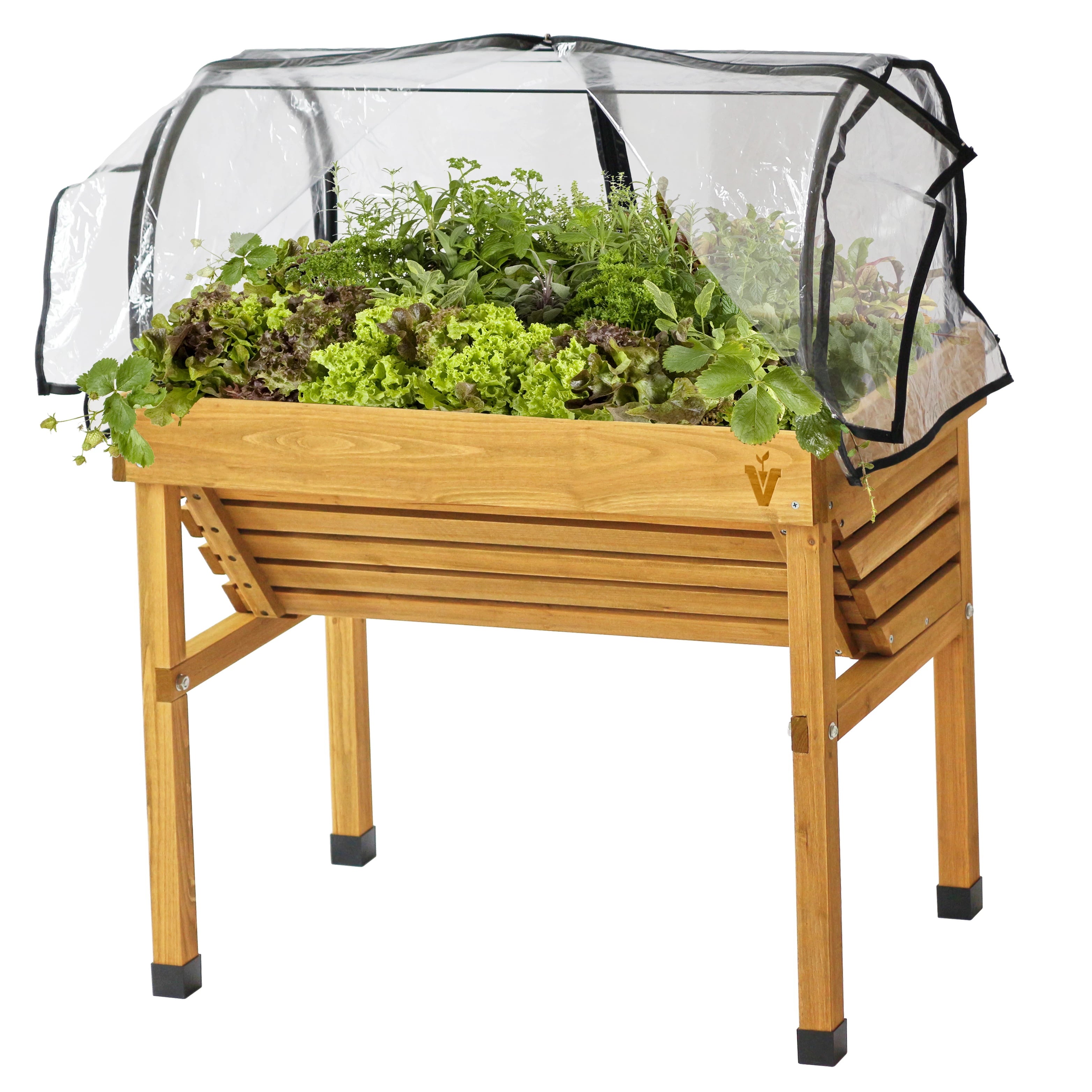 VegTrug® WallHugger Set S - Hochbeet-Set inklusive Haube — Mattenlager